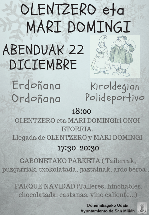 [GABONAK] Olentzero eta Mari Domingi Donemiliagan - Lautada - 2018-12 ...