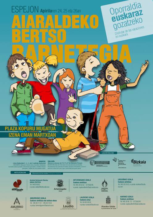 Apirilak 24, 25 eta 26ean bi bertso barnetegi antolatu ditu Arabako ... Apirilak 24, 25 eta 26ean bi bertso barnetegi antolatu ditu Arabako ...
